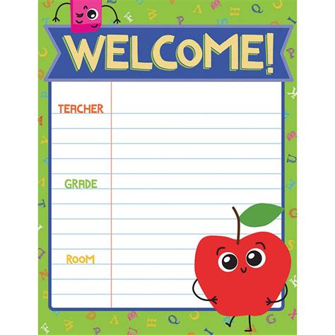 Knowledge Tree Carson Dellosa Education School Tools Welcome Chart