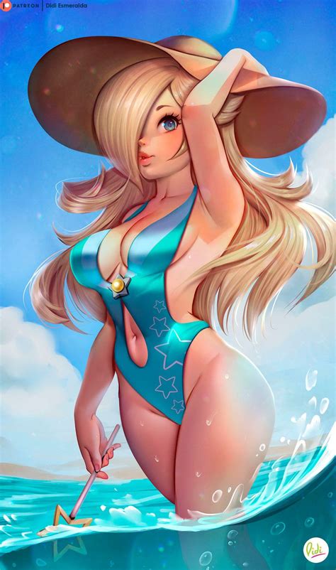 Rosalina Swimsuit By Didi Esmeralda Female Cartoon Characters Super