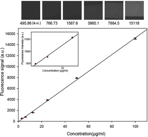 Figure S2 A Calibration Curve Of Streptavidin Phycoerythin Sa Pe