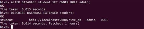 hive alter database geeksforgeeks