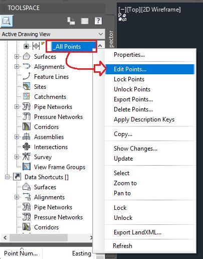 solved keep name from cogo points when converting to blocks autodesk