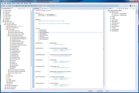 antlr development tools