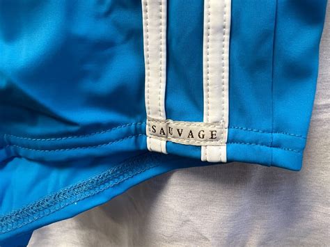 Retro Sauvage Mens Riviera Square Cut Swimsuit Gem