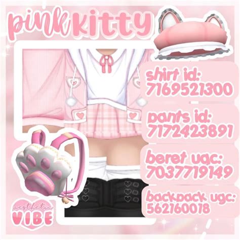 Here Are Four Cute Pink Kawaii Outfits For Roblox All Of The Codes For