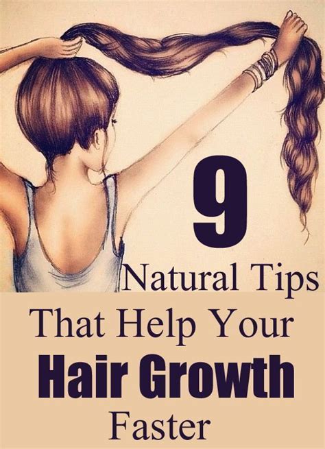 5 Tips To Help Your Hair Grow Faster Hair Growth Faster Natural Hair