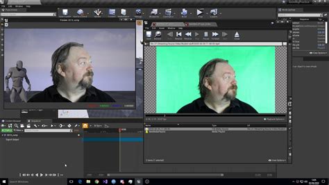 unreal engine chroma key testing youtube