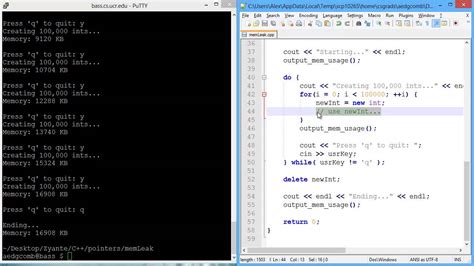 programming example memory leak youtube
