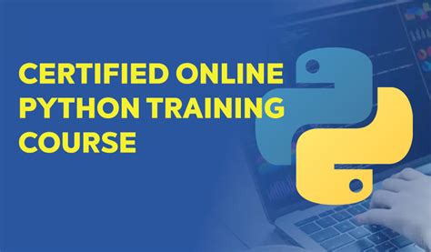 certified online python training course
