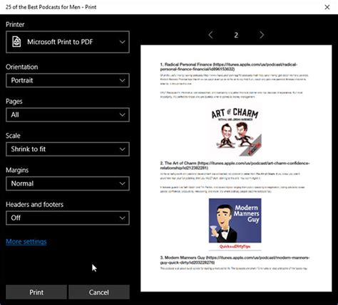 how to print web pages to pdf with microsoft edge news
