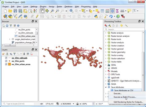 automating complex workflows using processing modeler qgis3 — qgis