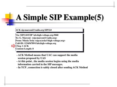 Ppt Sip Session Initiation Protocol Sip Messages Powerpoint