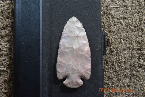 4 1 2 Flintridge Dovetail Point Indian Artifacts Arrowheads
