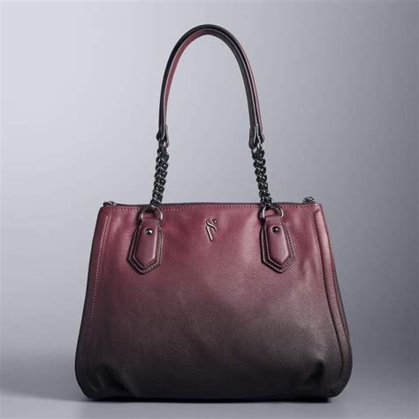 Simply Vera Vera Wang Bedford Triple Entry Satchel Simply Vera Wang