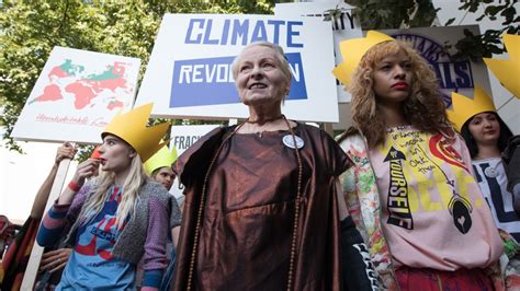 Vivienne Westwood Stages Protest At London Fashion Week Ctv News