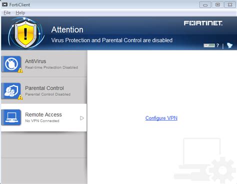 Setup Remote Access Vpn Using Forticlient It Security Multi Platform
