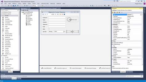 windows forms database driven app tutorial part 4 5 youtube