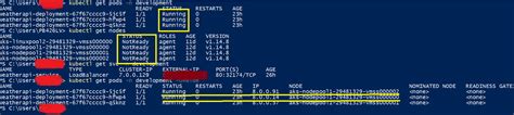kubernetes aks incorrect pod status stack overflow