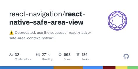 react native safe area view index tsx at master · react navigation