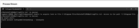 error [rollingfileappender] unable to acquire lock on file c program