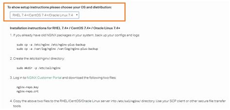 middlewarebox install nginx plus on rhel 7 4 centos 7
