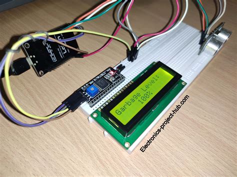 iot based garbage monitoring system esp8266 arduino diy