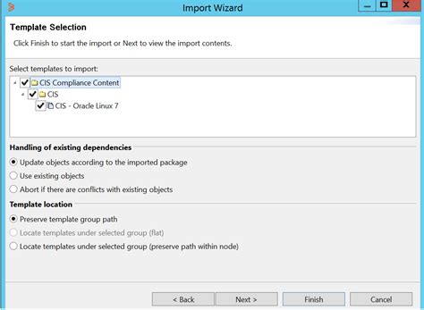 updating cis for oracle linux 7 to newer benchmarks documentation for