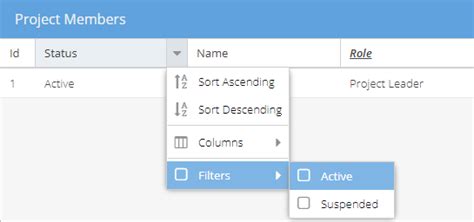 javascript how do i filter extjs grid list filters stack overflow