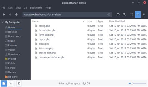 contoh script php crud isupercoder