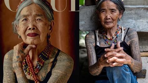 Meet 106 Year Old Filipino Tattoo Artist Vogues Oldest Cover Star