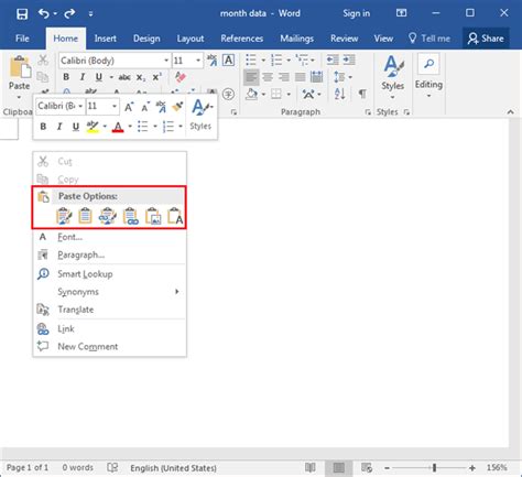 how to convert excel to word document or table in office