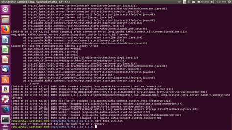 kafka connect not working stack overflow