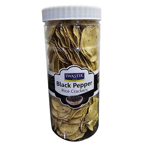 Affordable Price Sweet Black Pepper Rice Crackers High Quality Food