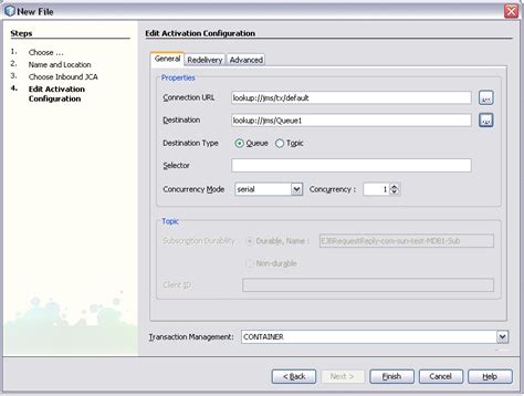 chapter 1 using the jms jca wizard using the jms jca wizard