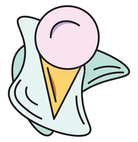 One Scoop Ice Cream Stock Illustrations 409 One Scoop Ice Cream Stock