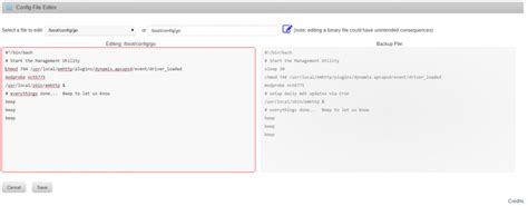 [plugin] ca config editor plugin support unraid