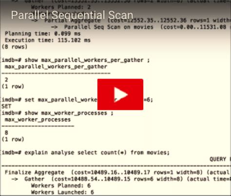 introduction to parallel sequential scan edb