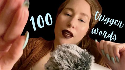 🏆 100 Best Asmr Trigger Words According To Reddit Youtube