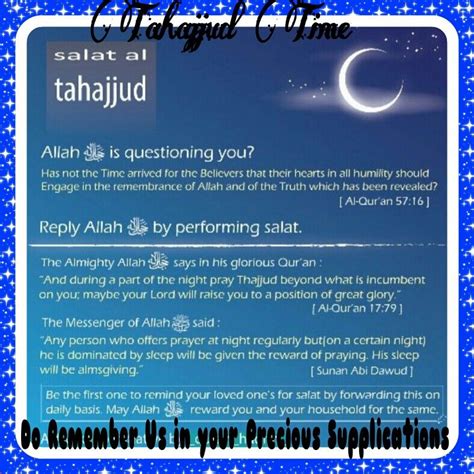 Pin On Tahajjud The Night Prayer