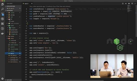 live training build your first web app in node js lead