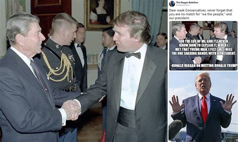 Trump Circulates Fake Quote That Had Ronald Reagan Predicting His