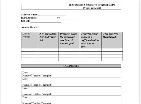 free download speech therapy progress report template programs