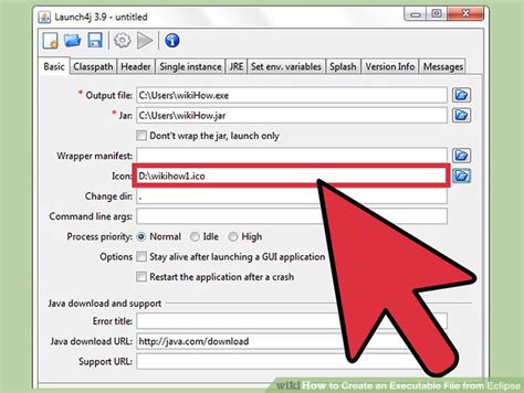 how to create an executable file from eclipse 14 steps