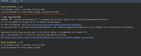 analyzing my android apps with sonarqube docker dev