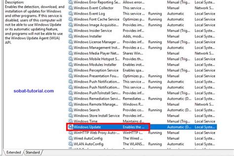 Cara Mematikan Update Otomatis Laptop Sobat Tutorial