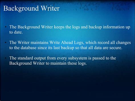 Ppt Conceptual Architecture Of Postgresql Powerpoint Presentation