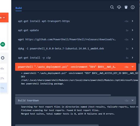 how can we run powershell script to use awspowersh