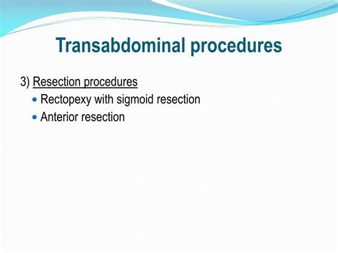 Ppt Rectal Prolapse And Its Laparoscopic Management A Video
