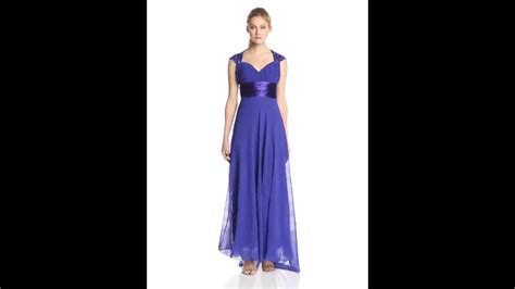 Ever Pretty Womens Chiffon Sexy V Neck Ruffles Empire Line Evening