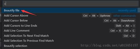 vscode实现格式化缩进代码的方法 开发技术 亿速云