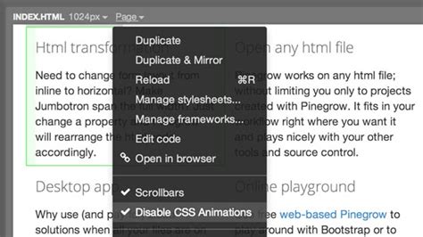 release 1 107 april 23 2014 pinegrow web editor